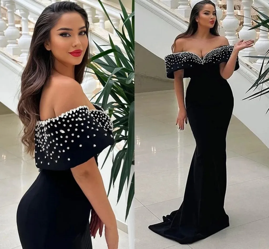 Crystal Mermaid Pageant Dress: Off Shoulder, Beaded Pleats ...