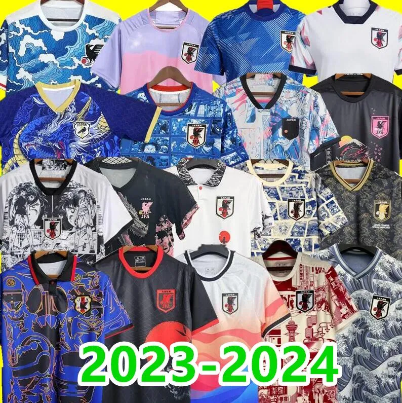Japanese Soccer Jerseys 2024: Cartoon Design With UEDA ITO, ISAGI ATOM ...