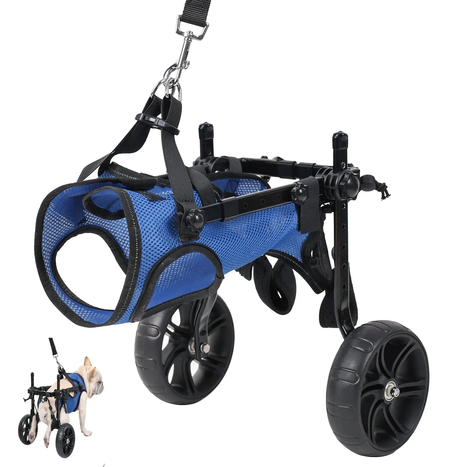 Adjustable Small Dog Wheelchair With Leg Brace Wheelchair And Hip For ...