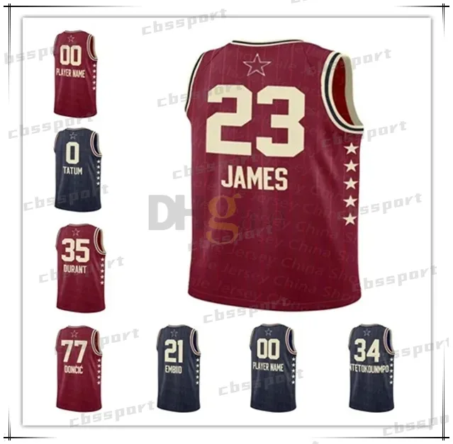 NBA All Star Basketball Jersey: Printed, 2024 Edition With Players ...