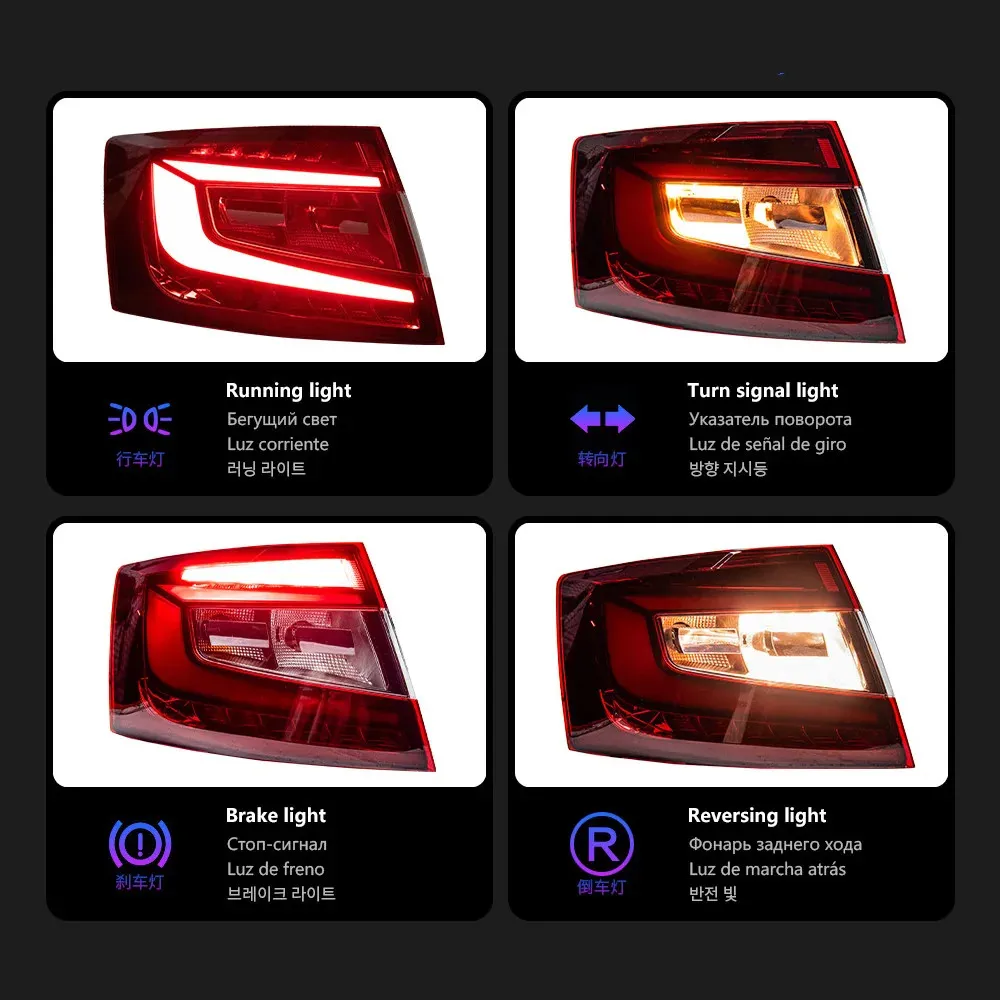 Rear light skoda octavia store