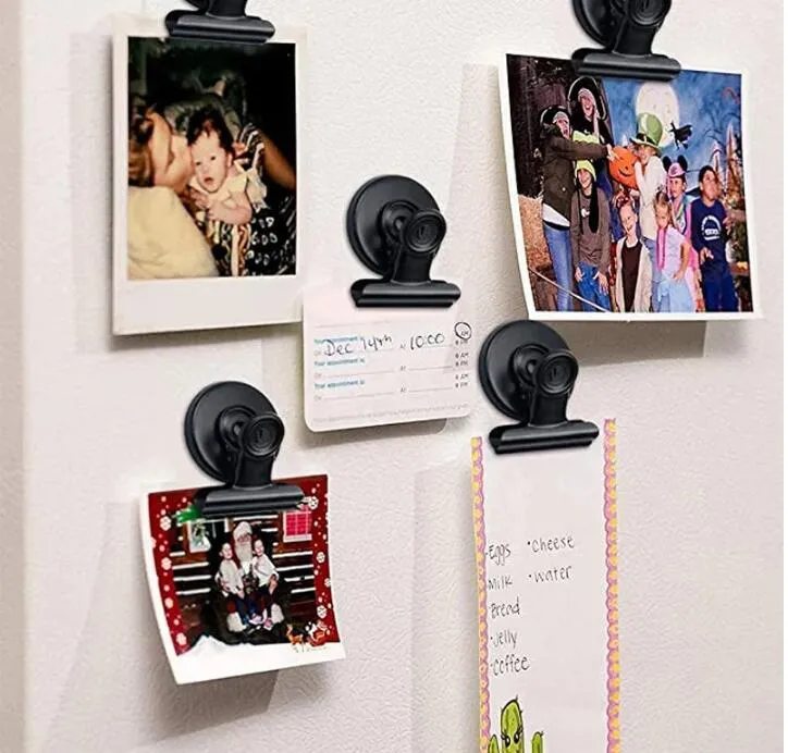 Clips Magnéticos Fuertes Para Nevera, Oficina, Aula Clips De Imán De ...