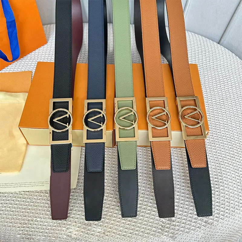 Reversible Genuine Leather Belt For Women 3.5cm... From Wjcy_jewelry ...