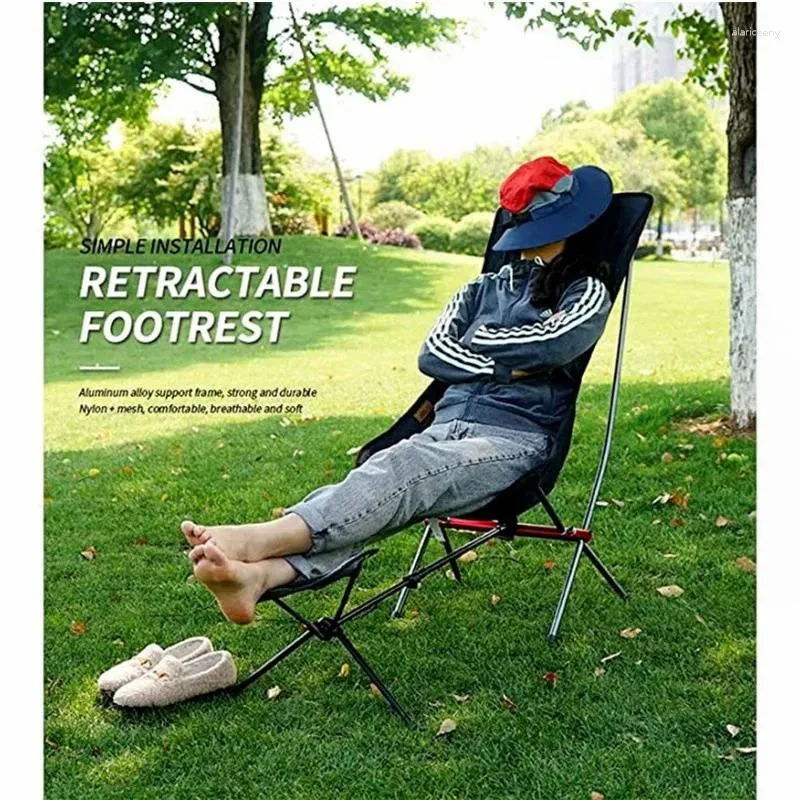 Foldable Camping Chair Kit Portable Retractable Footrest Leg Rest For Swing Moon Beach Reclining From Alariceeny 13.71 DHgate.Com