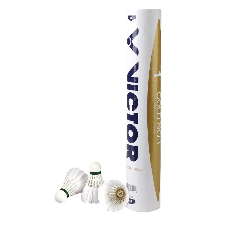 DHgate.com:Original Victor Gold Badminton Shuttlecocks 240223 - Premium ...