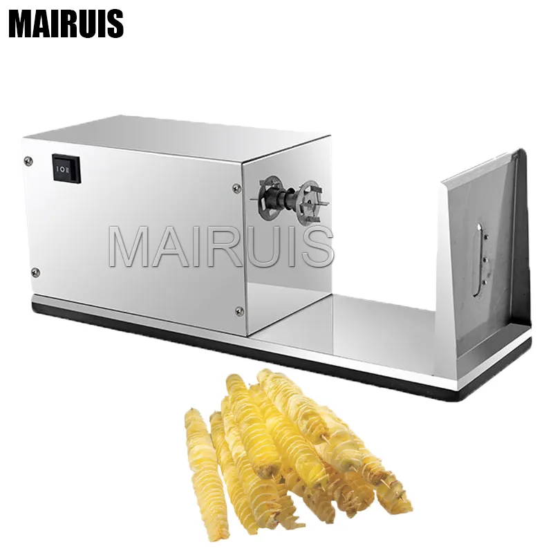 Electric Potato Spiral Cutter - Automatic Tower Machine, Shop Now! Best ...