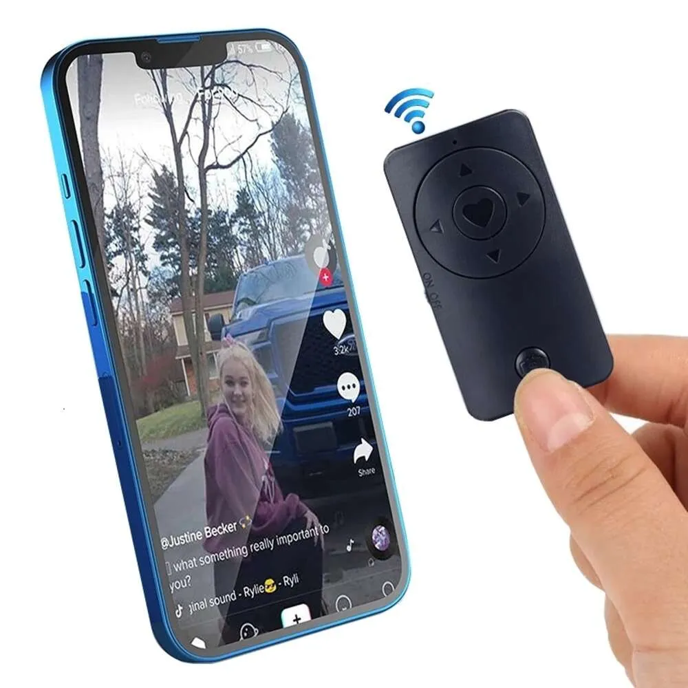 Wireless Bluetooth Selfie Phone Remote Universal Operating Remote For ...