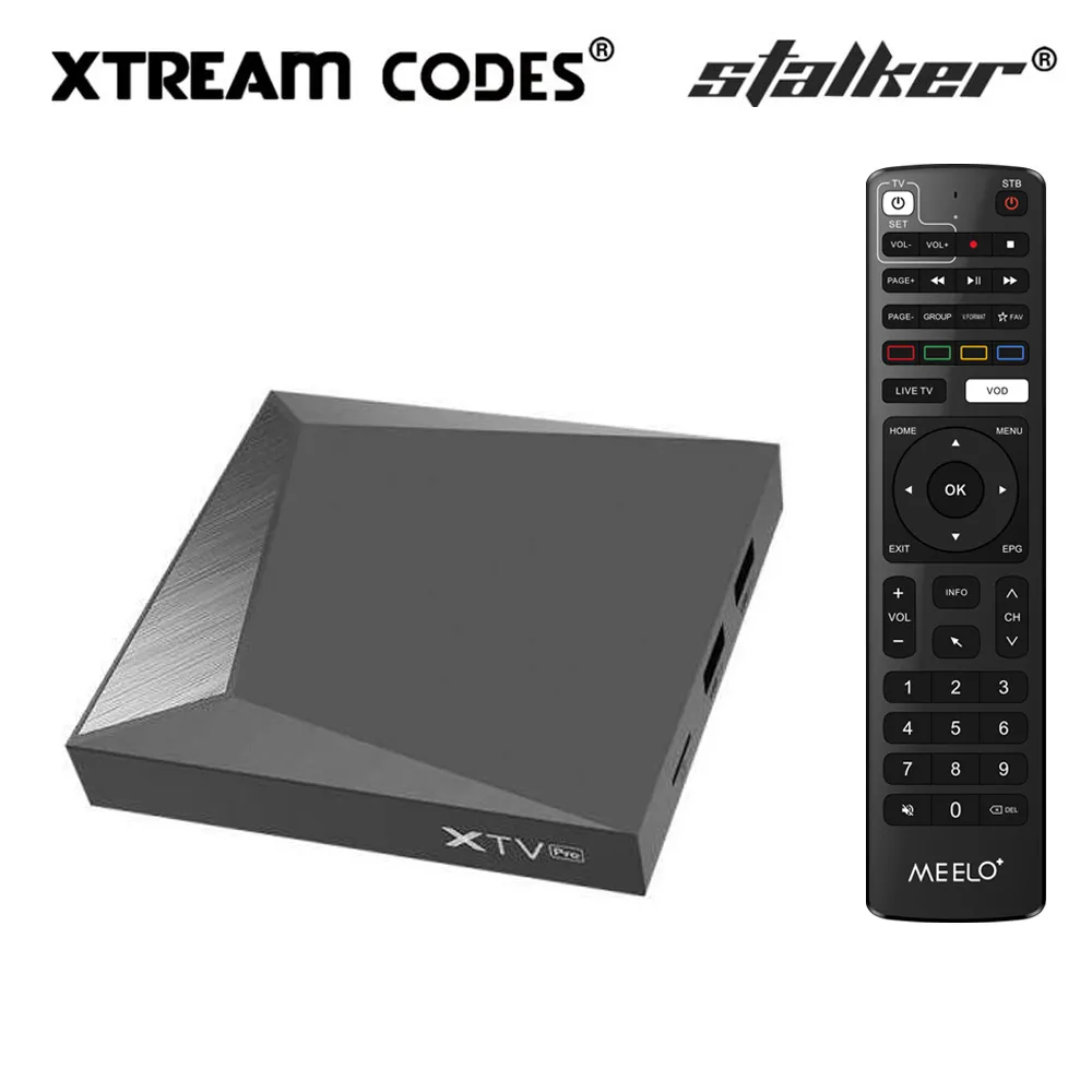 DHgate.com:4K Streaming: MEELO PLUS XTV Pro Android 9.0 TV Box, Amlogic ...