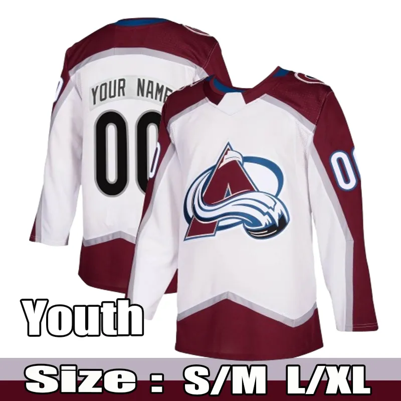 MacKinnon/MacRantanen/Landeskog/Wood/Sakic Hockey Jerseys: Reverse ...
