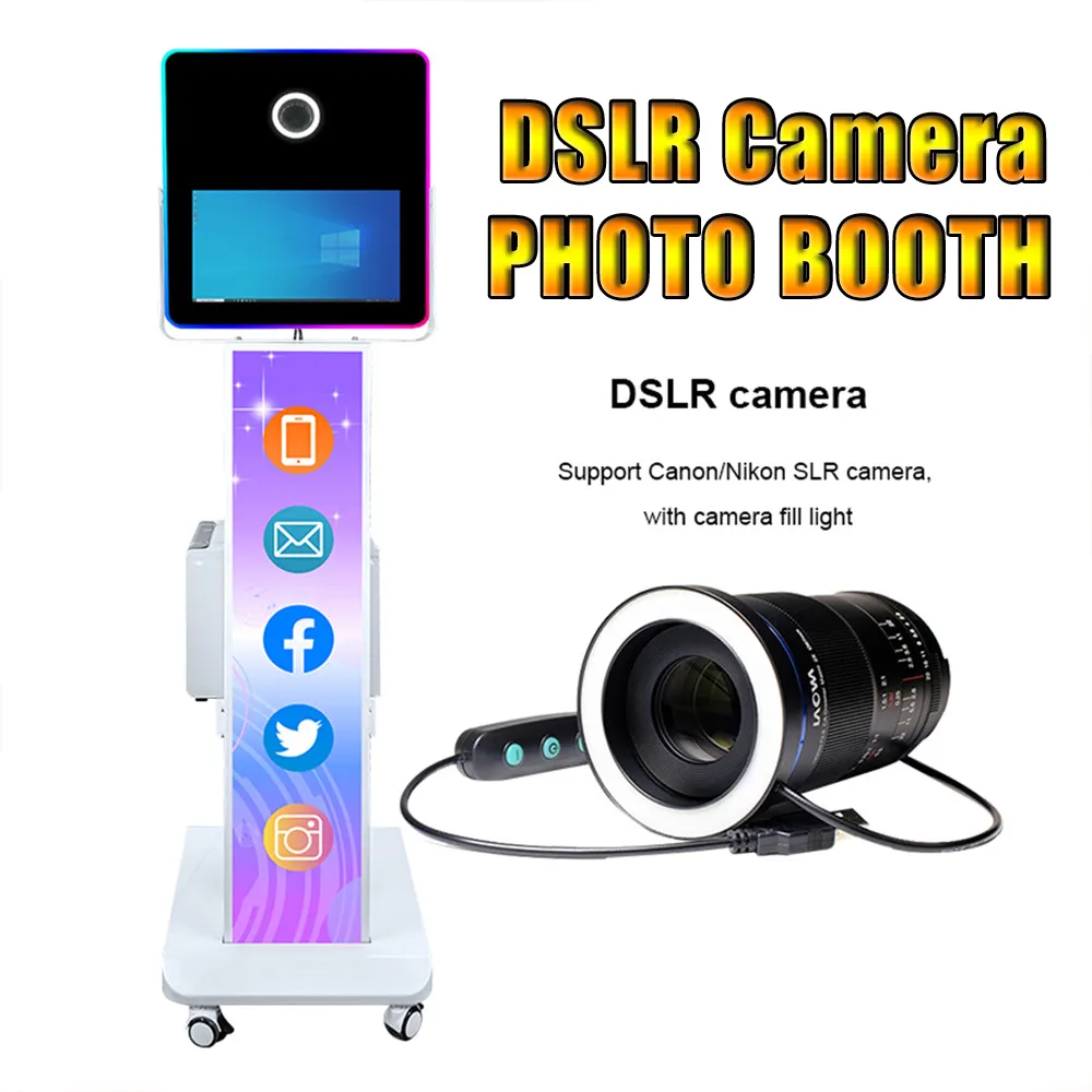 DHgate.com:15.6 inch Selfie Machine Shell Adjustable Stand Photobooth ...