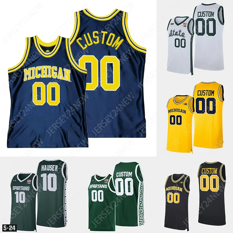 NCAA Michigan Wolverines College Basketball Team: Hunter Dickinson ...