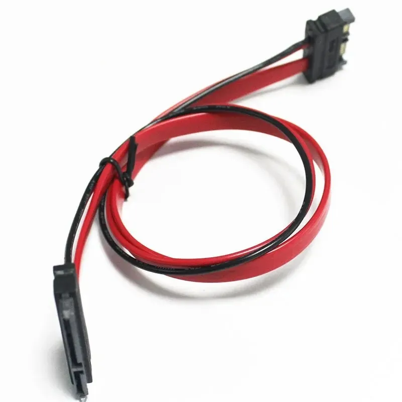 High-Speed SATA Data Cable: 7+6P to 7+15P, Two-Way Conversion for Hard ...