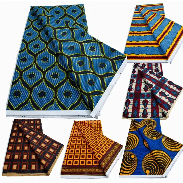 DHgate.com:Ghana Print Ankara Fabric, African Polyester Material, for ...