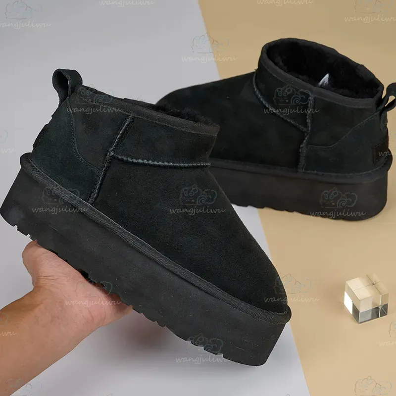Uggg Tasman Tazz Dazz Mustard Seed Chestnut Fur Slides Soft Sheepskin ...