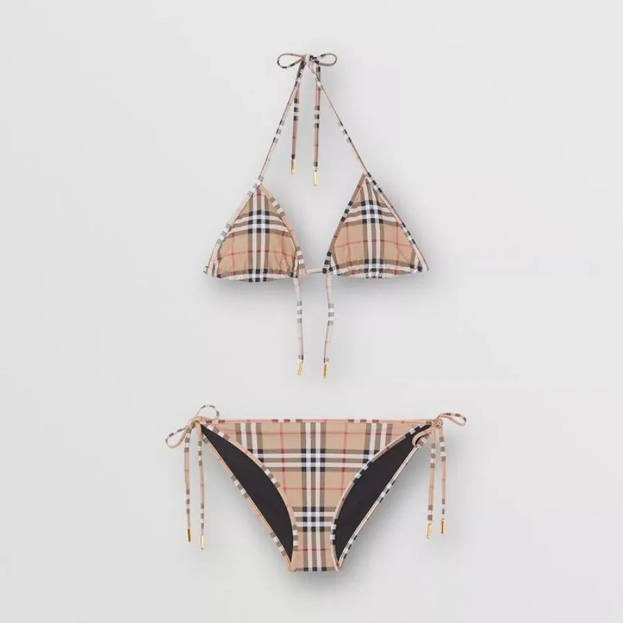 Womens Designer Swimsuits Chic Backless Bikini Set, Luxury Fashion ...