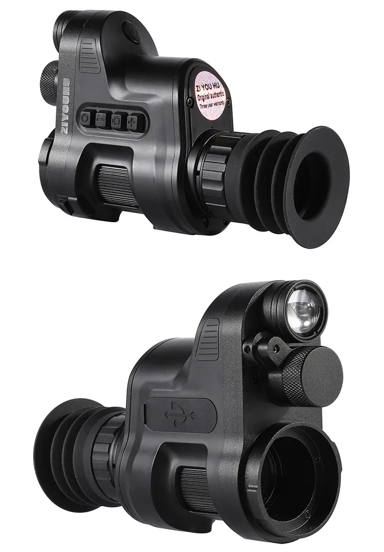 Night Vision Monocular Spotting Scope With Reticle Aim & Infrared ...