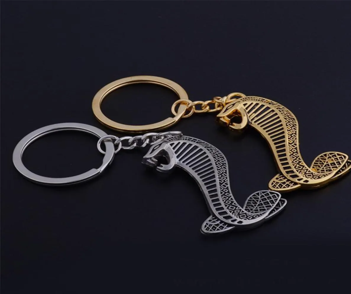 Pewter Metal Cobra Snake Emblem Badge Keyring For Ford Focus 2 3 ...