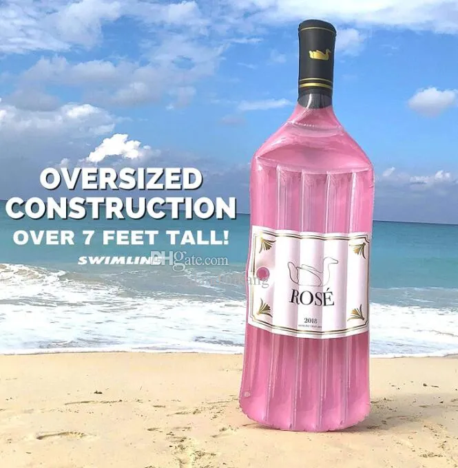 DHgate.com:UpgradedInflatable Wine Bottle Floats, Creative PVC Water ...