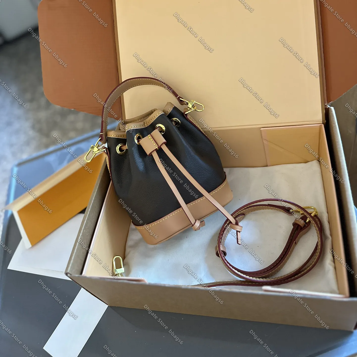 Luxury Designer Nano Noe Crossbody Shoulder mini bags...