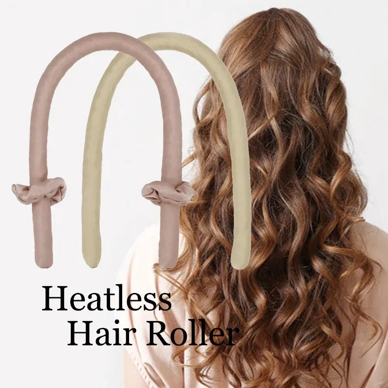DHgate.com:2024 Heatless Hair Curler Headband - Satin Silk Curling ...