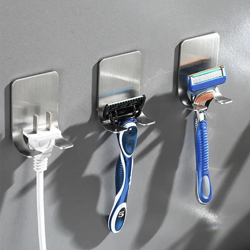 DHgate.com:Wall-Mount Razor Holder: Space-Saving Stainless Steel Shaver ...