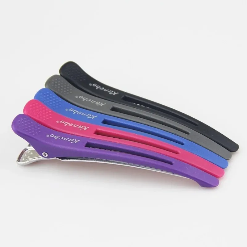 Metal Alligator Hair Clips Hairdressing Clamps Crocodile Hairpin Salon ...
