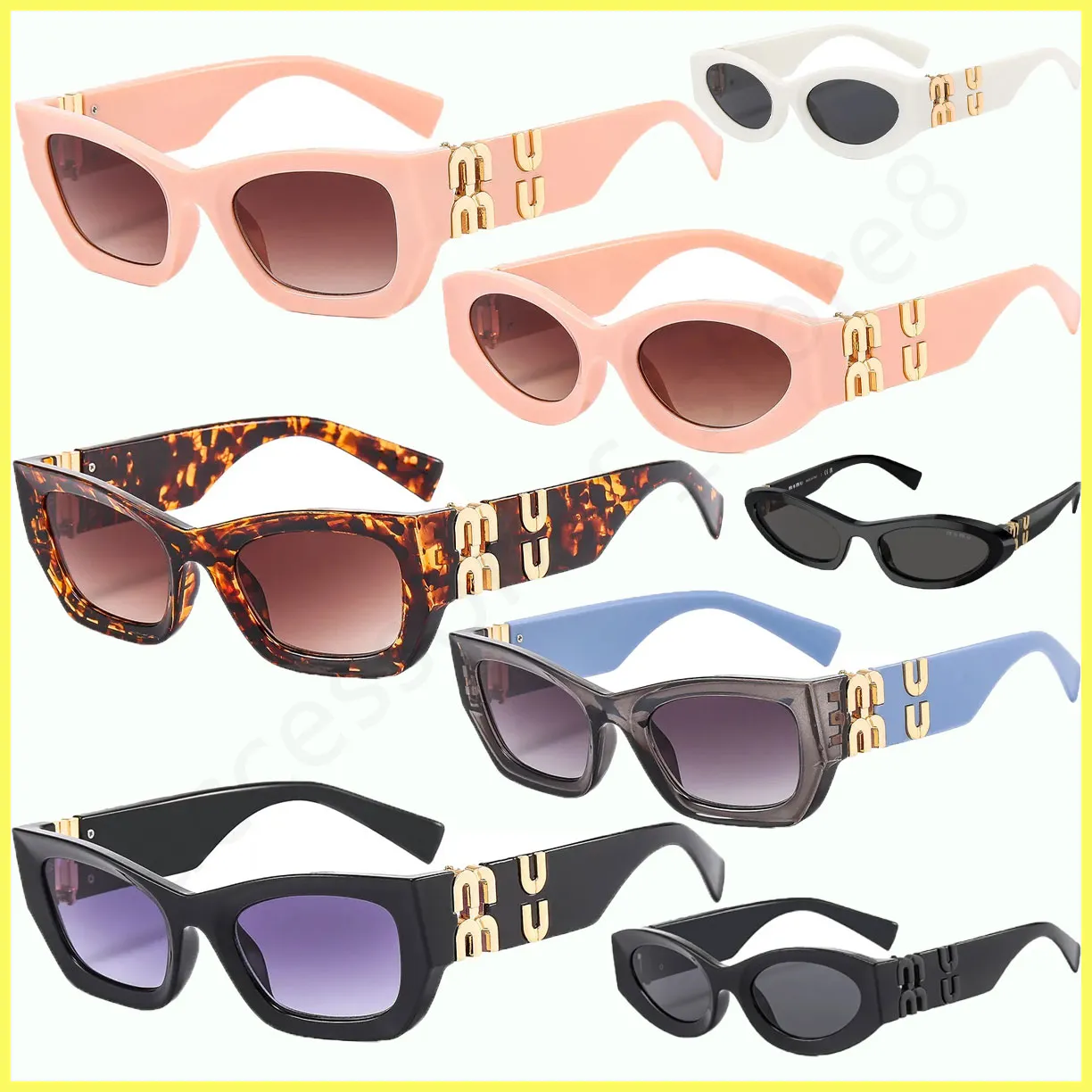 Designer Cat Eye Sunglasses: Classic Italian Style PC Frame Women's ...