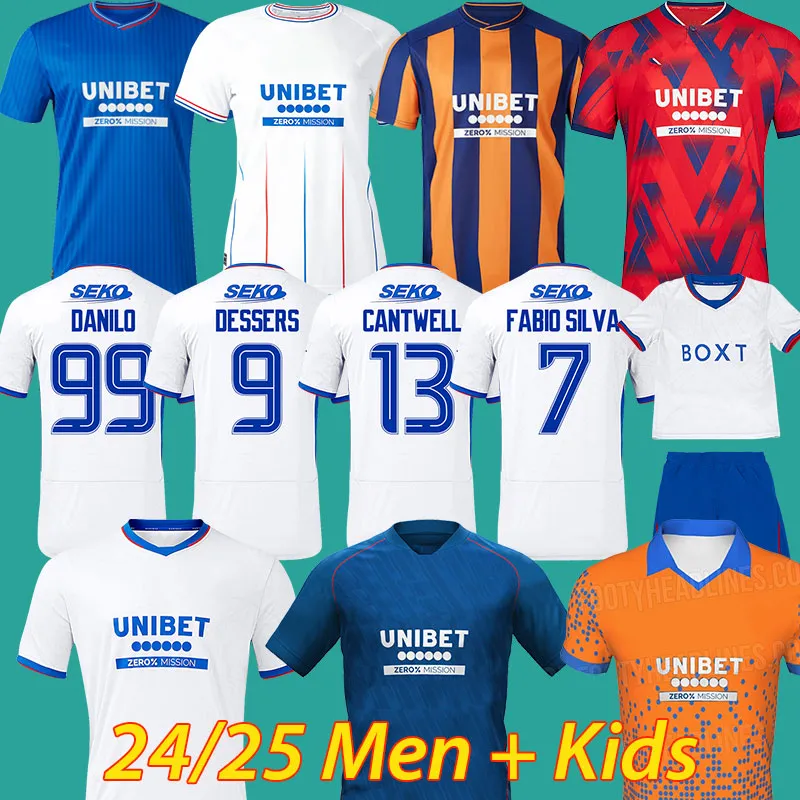 Mejor Precio En A Granel 2024 2025 Jerseys De Football Des Rangers 23 ...