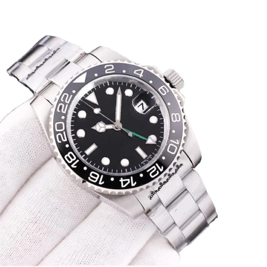 Top Quality 40mm Mens Automatic Mechanical Watch With Stainless Steel ...