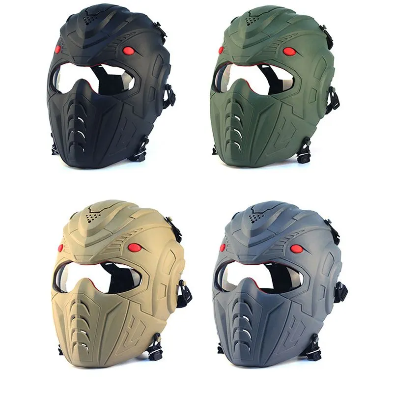 Tactical Skull Mask For Halloween Cosplay, Paintball, And Shooting Face ...