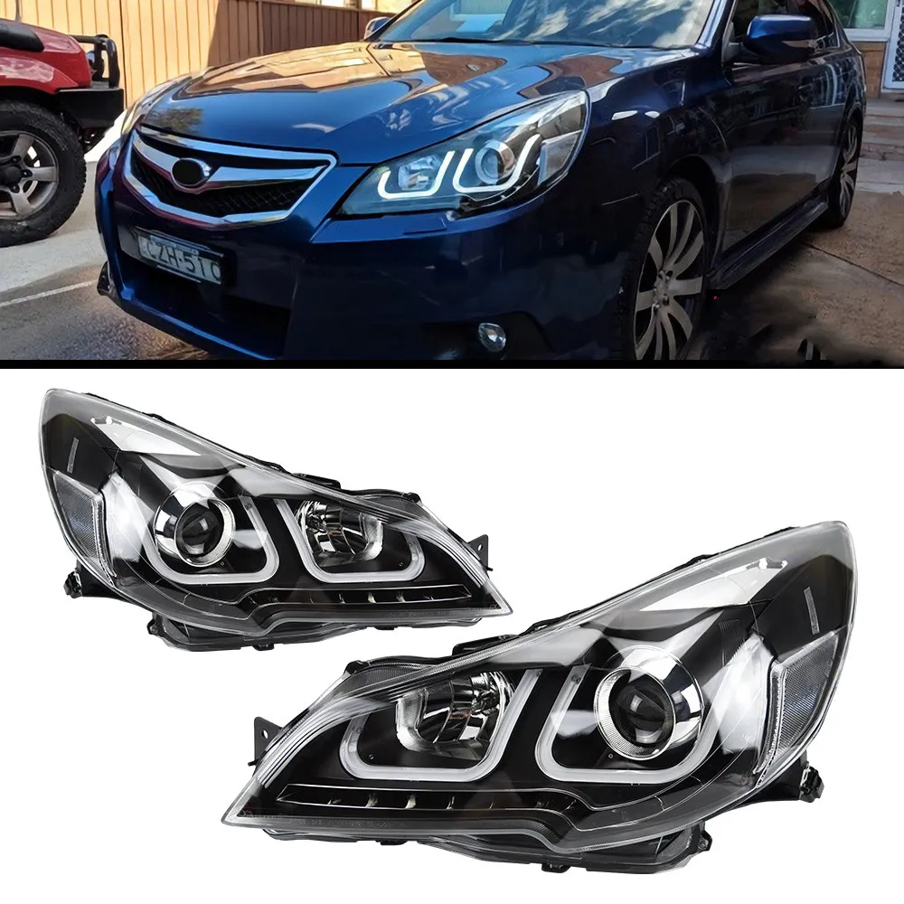 DHgate.com:Subaru Outback Legacy LED Headlight DRL Running Light Signal ...