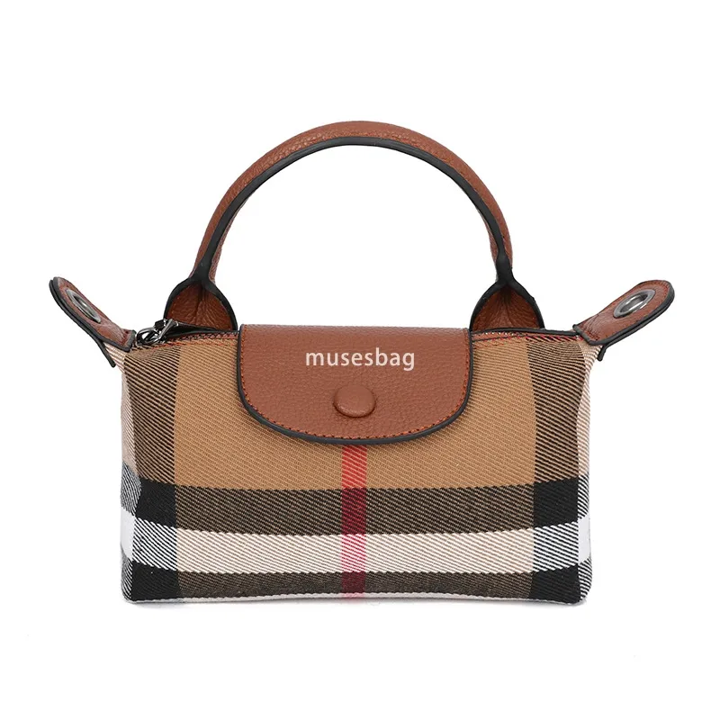 Plaid Handbags Canvas Crossbody Bag: Stylish Plaid Purses Handbags ...