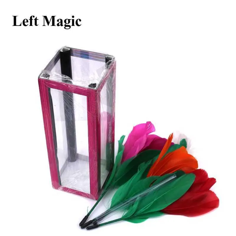 Crystal Tube Flower Magic Trick - Appearing Flowers Illusion, Stage ...
