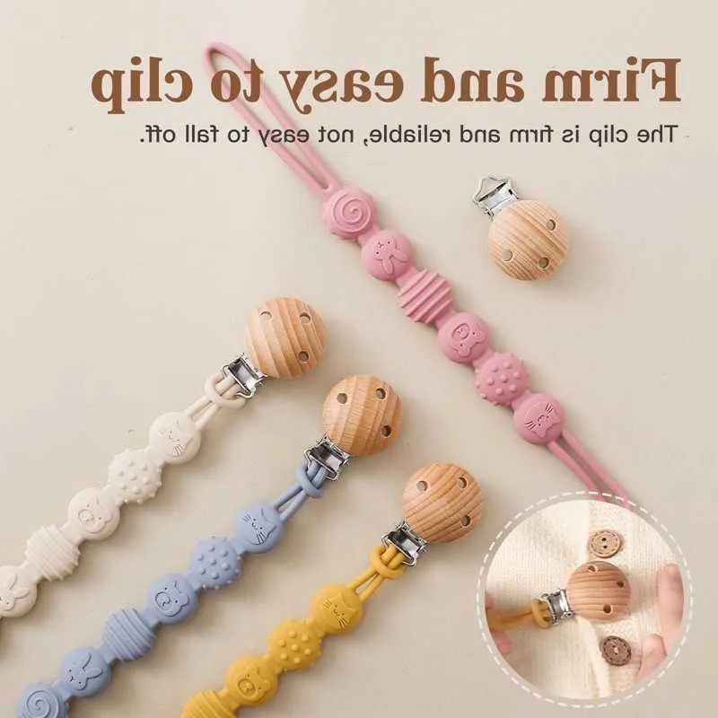 DHgate.com:Baby Teether Set: Food-Grade Silicone, 5-Piece Teether Chain ...