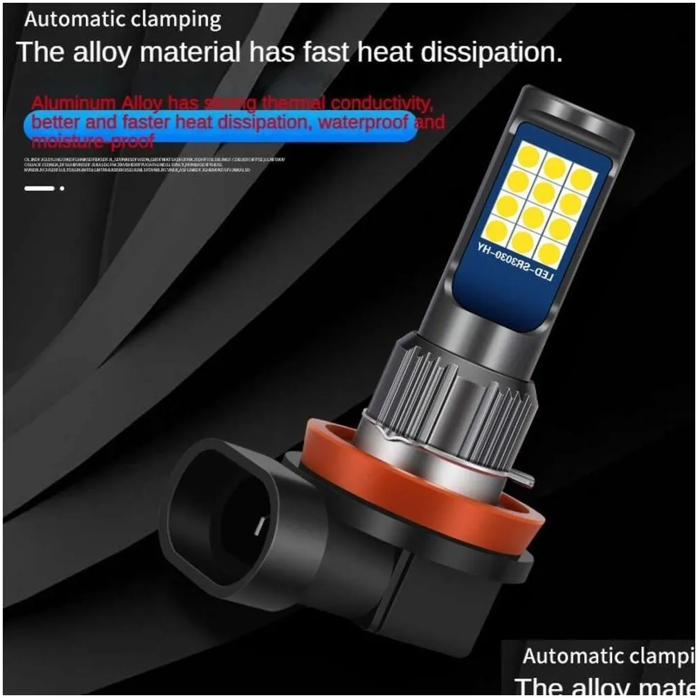 DHgate.com:3030 Chip LED Headlight Bulbs, Super Bright H11 9006 881 H3 ...