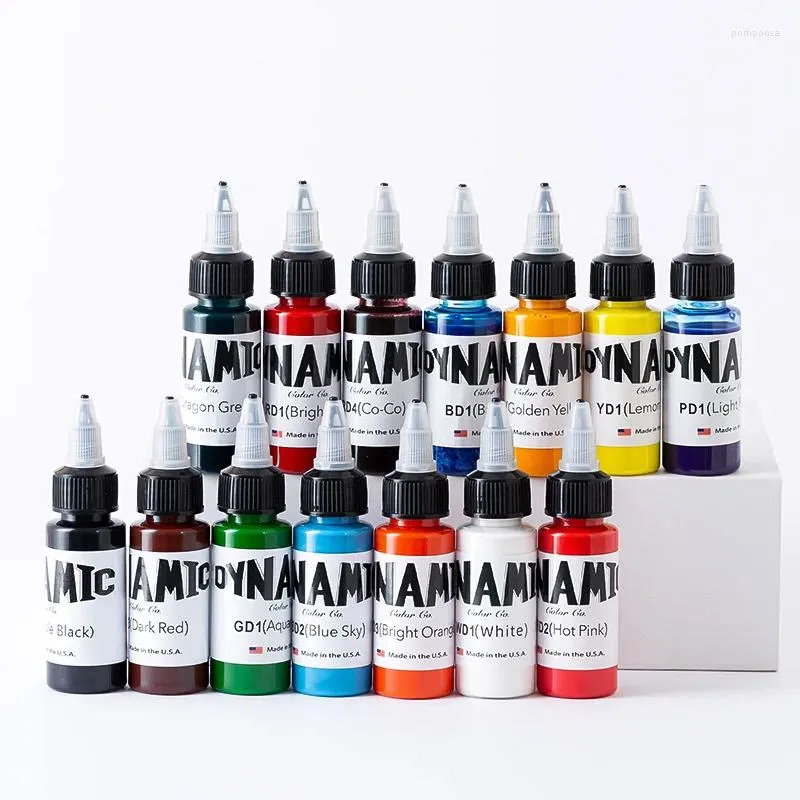 DHgate.com:14-Color Tattoo Ink Set - 30ml Bottles, Plant-Based Micropigmentation Pigment for ...