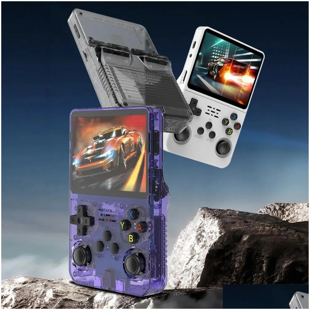 R36S Retro Handheld Video Console With Open Ce UX System, 3.5 Inch IPS ...