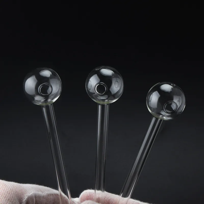 6Inch15cm Clear Glass Oil Burner Pipe Cheap Glass Water Pipes Bubbler ...