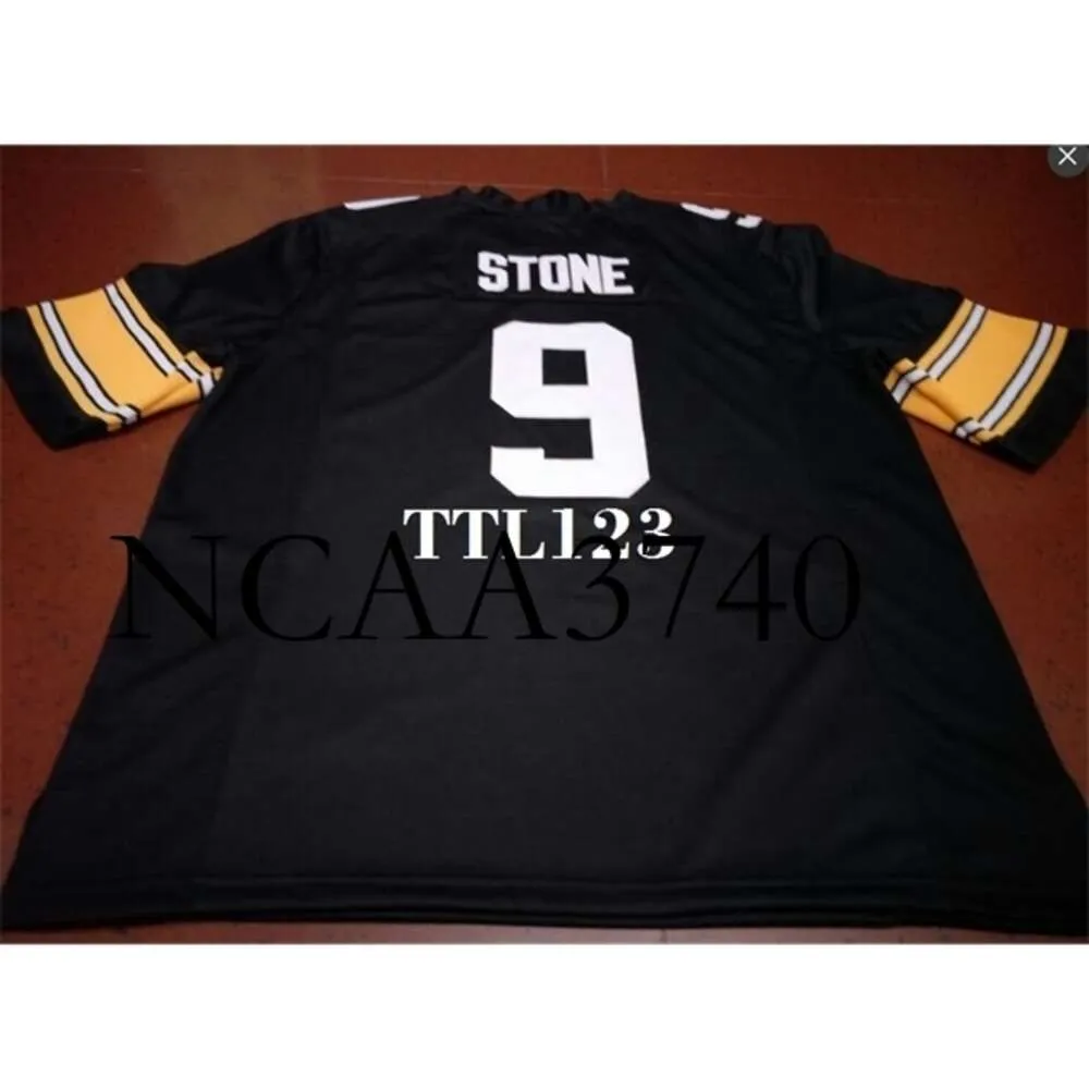 N374 #9 Geno Stone Alumni College Jersey, Sizes S-4XL, or Custom Name ...
