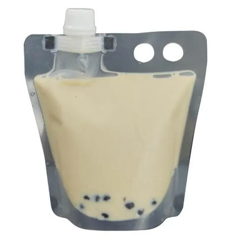 Wholesale Wholesale Bubble Tea Stand Up Plastic Drink Packaging Bag ...