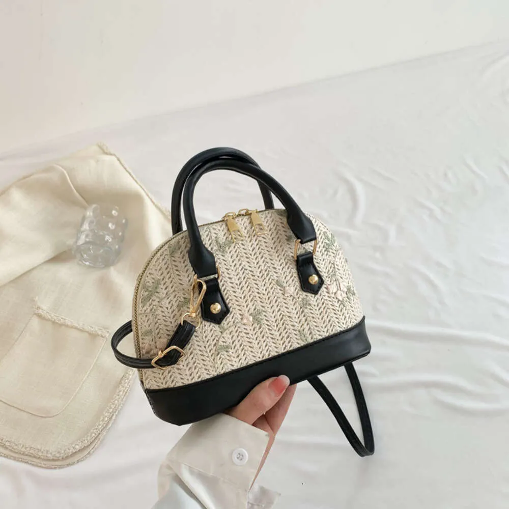 New 3 Womens Grass Woven Crossbody Bags Natural Minimalist Shoulder Bag ...