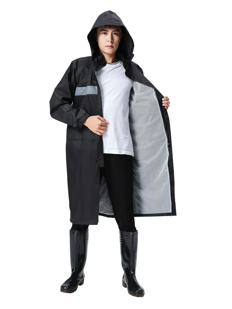 Full Body Raincoat: Extra Long Waterproof Poncho - Ultimate Rainstorm ...