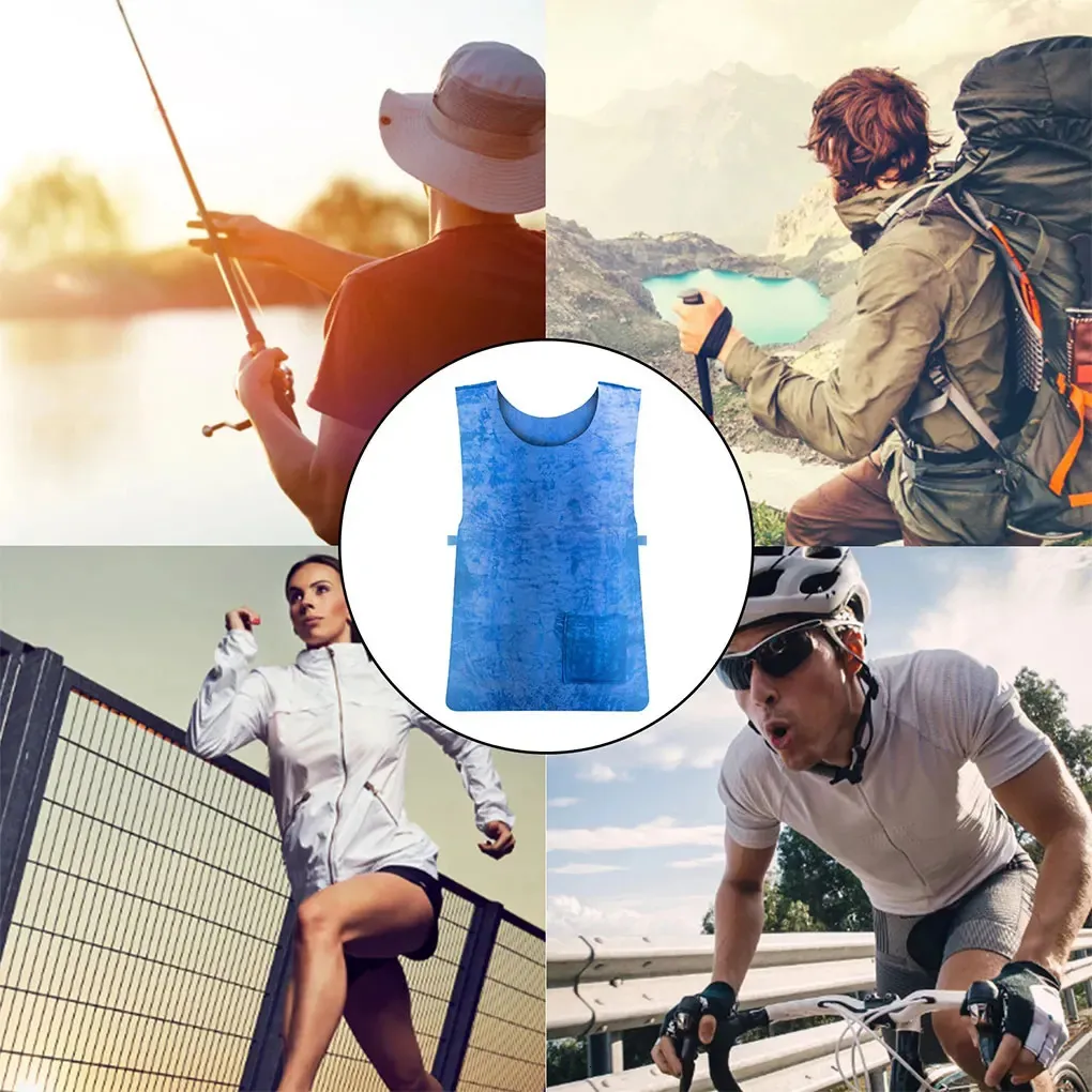 Summer Cooling Vest: Lightweight Undershirt, No Refrigeration Needed ...