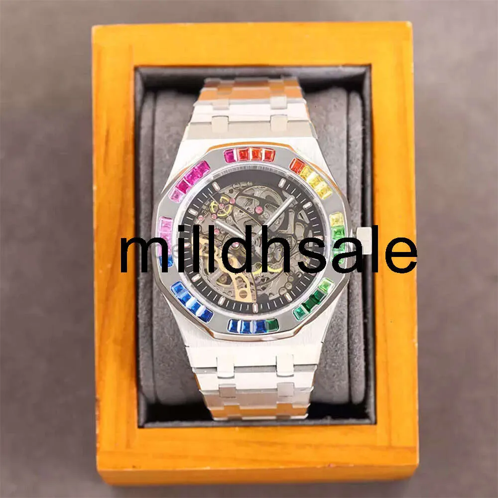 DHgate.com:Iridescent Bezel Mechanical Watch - Sapphire Dial, 41mm ...