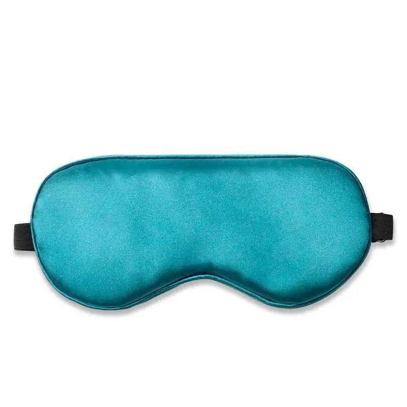 Sleep Masks Imitation Silk Sleeping Eye Mask Travel Rest Eye Mask Aid ...