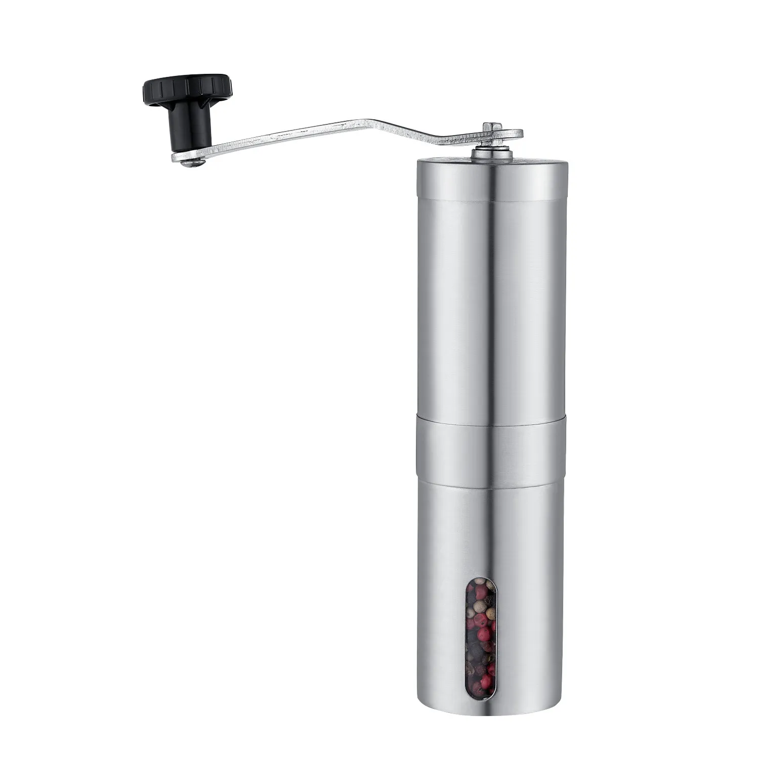 Stainless Steel Handmade Handheld Coffee Grinder Manual Bean Machine ...