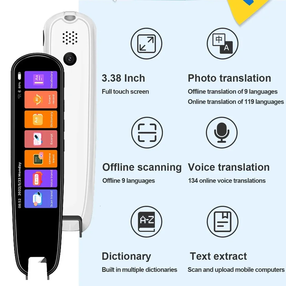 DHgate.com:AI Translator Pen with Touch Screen: Instant Language ...