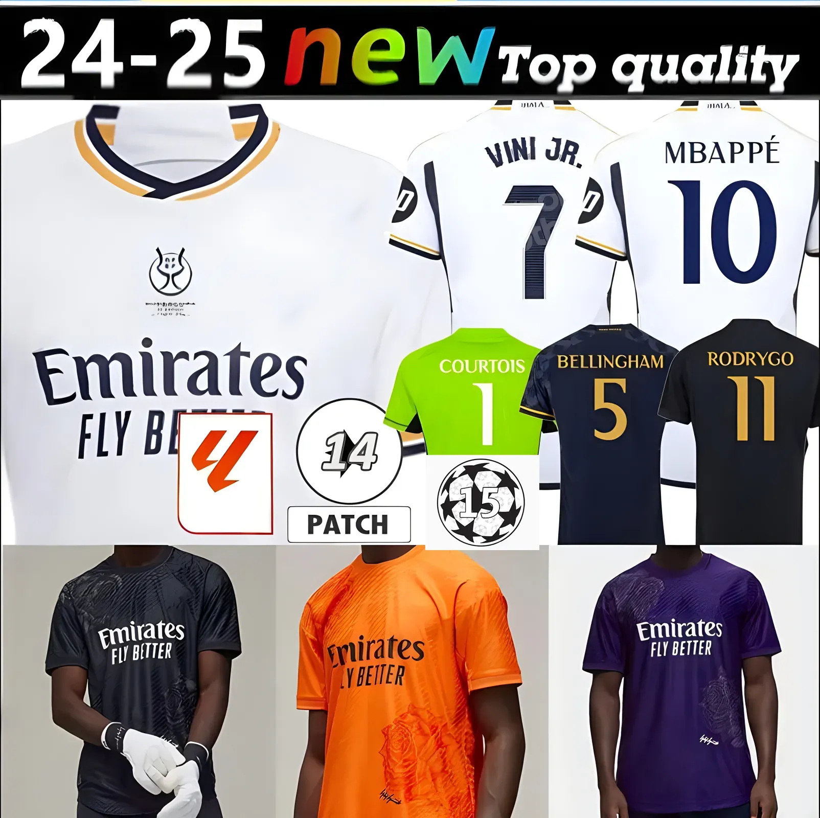 DHgate.com:23/24 BELLINGHAM VINI JR Y-3 ReAls MaDrIDs Soccer Jersey ...