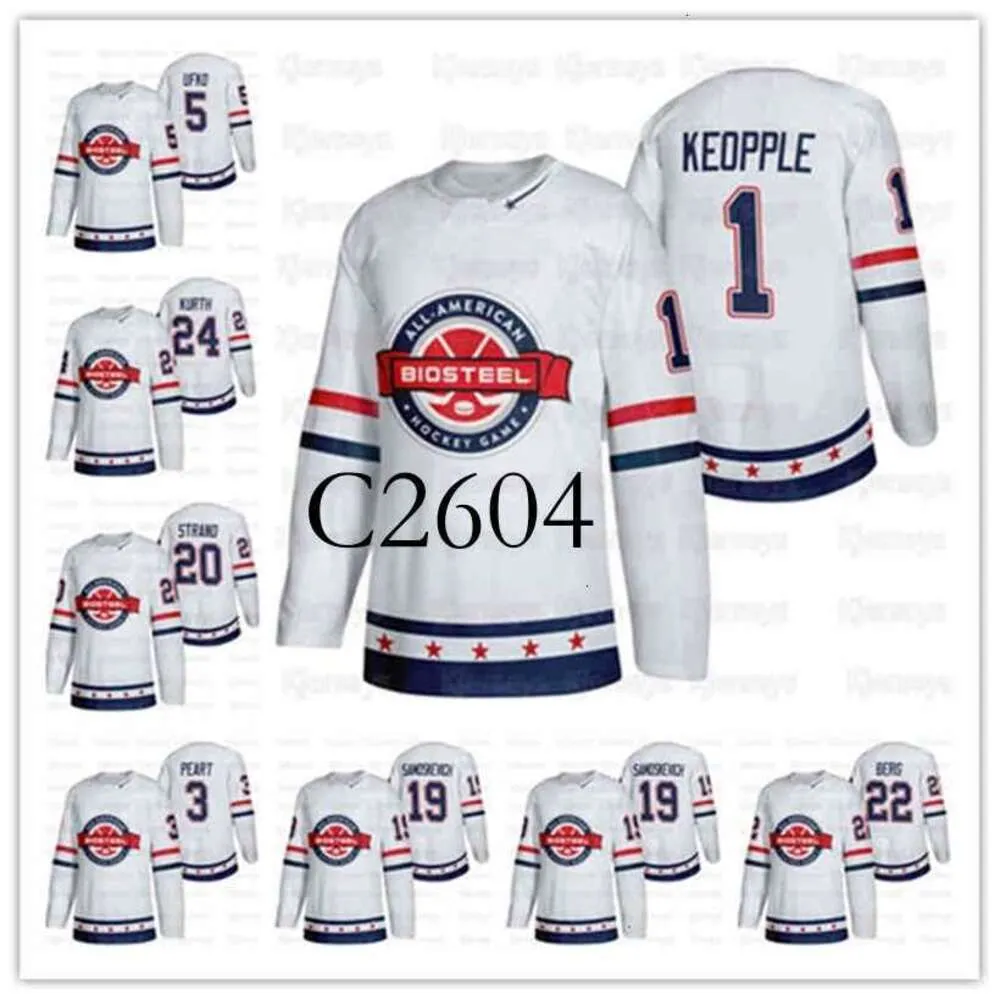 Official USA Team White 2021 BioSteel All American Game Team Canada ...