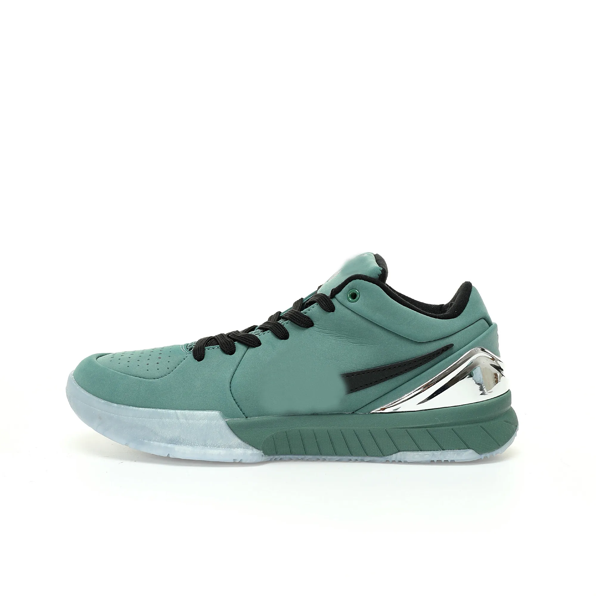 Bulk Green Basketball Shoes Protro: New 4 Electroplated Silver & Green ...